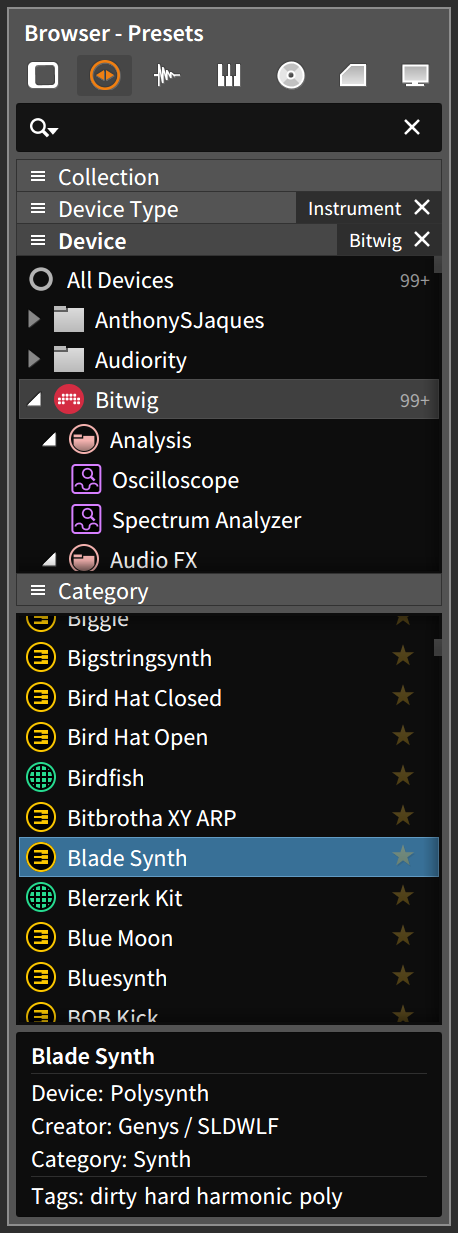 Userguide | Bitwig